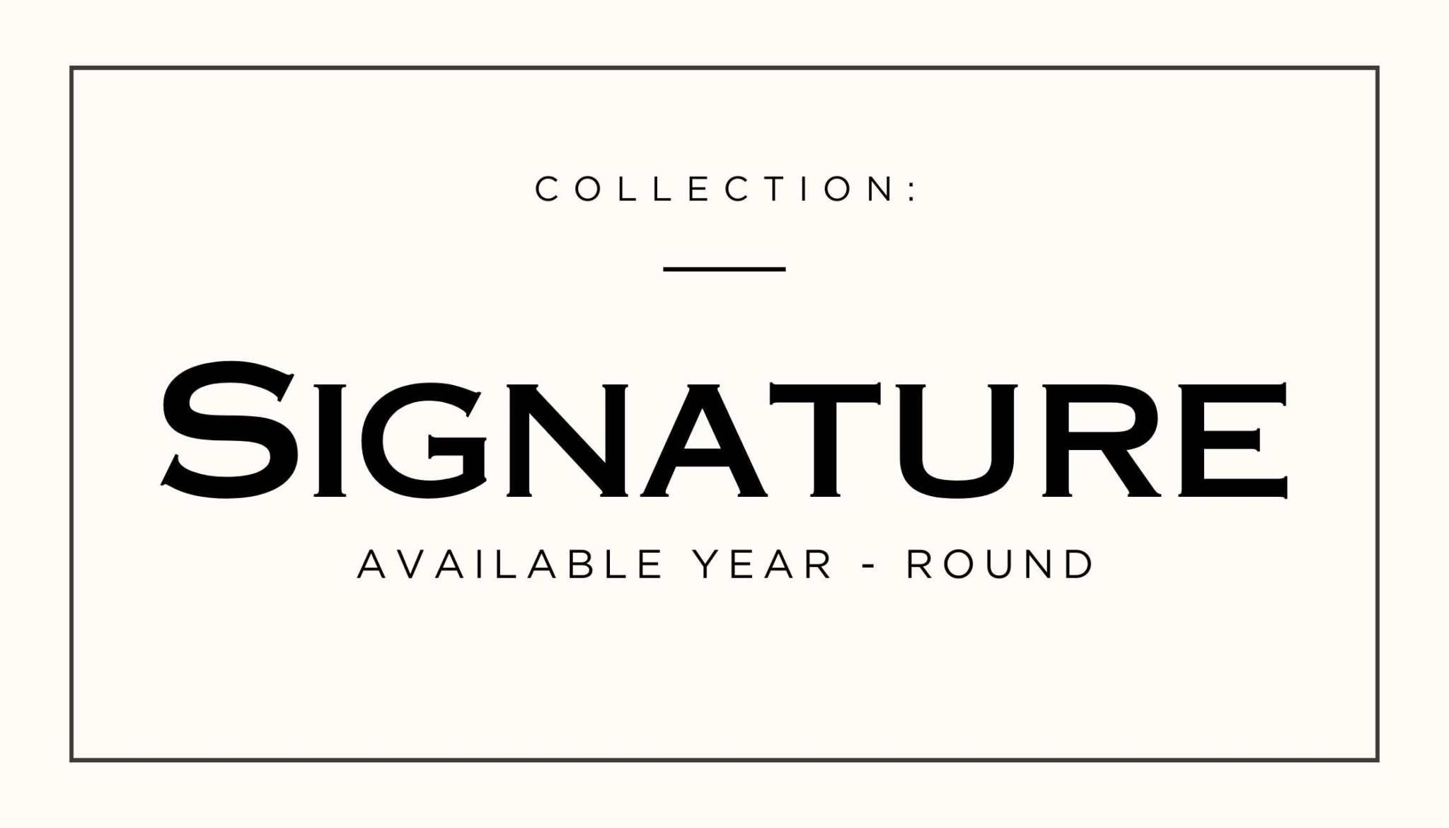 Signature Collection – Bayard Candle Company LLC